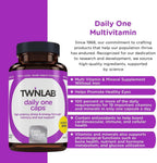 Iron-free multivitamin for sensitive stomachs