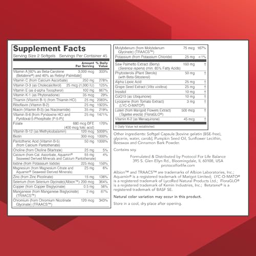 iron-free multivitamin with CoQ10