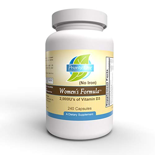 iron-free women's vitamin supplement