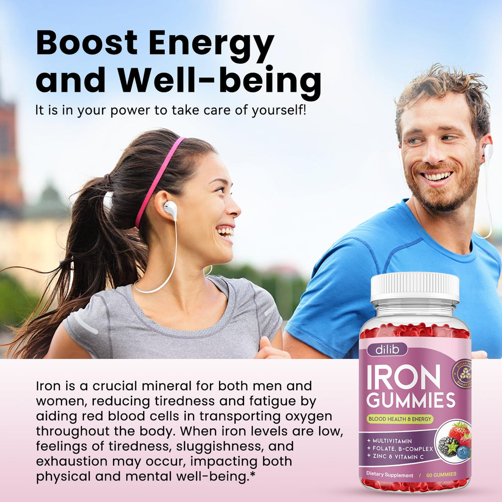 iron gummies for active lifestyles