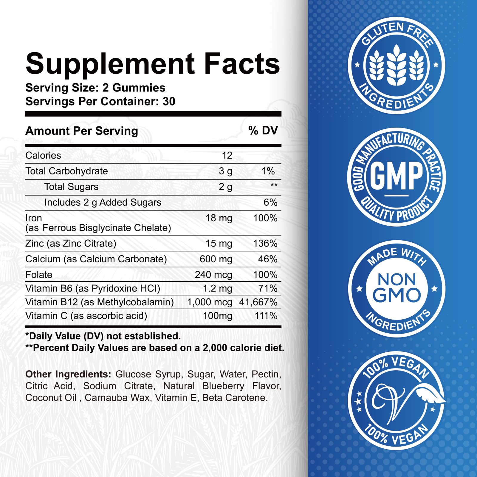iron gummies for adult health