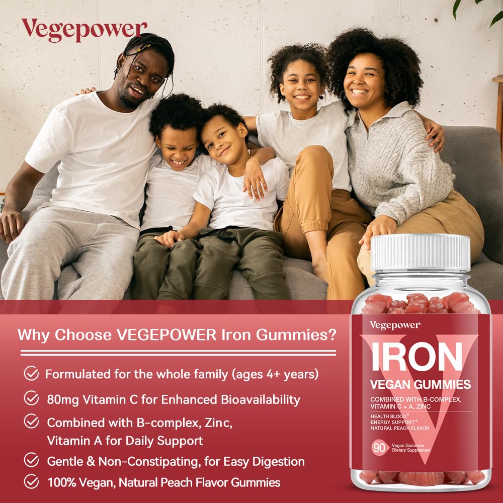 iron gummies for anemia support