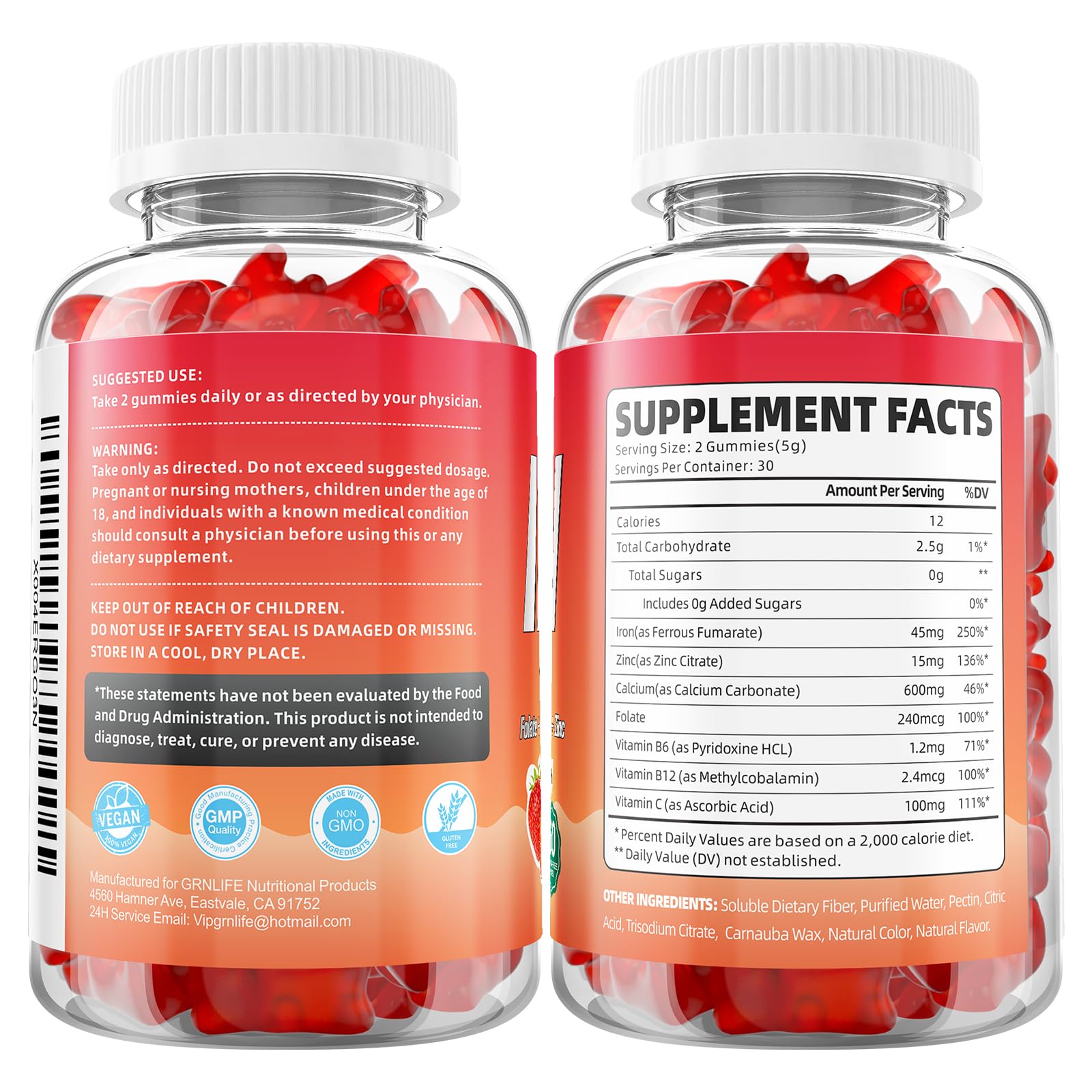 iron gummies for balanced nutrition