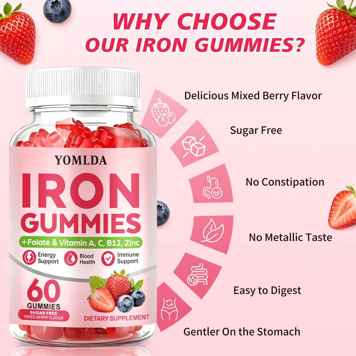 iron gummies for better absorption
