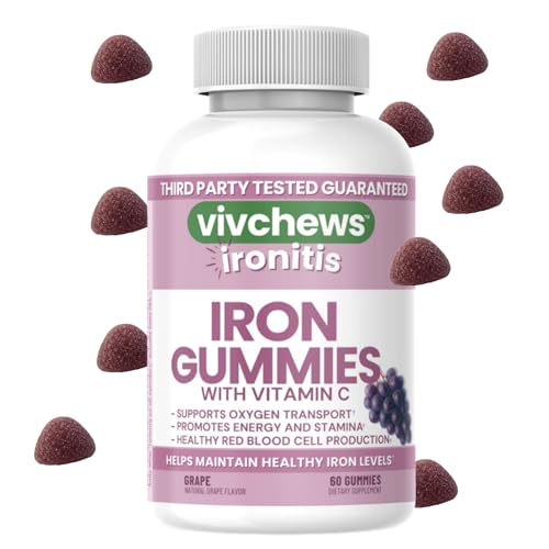Iron gummies for better absorption