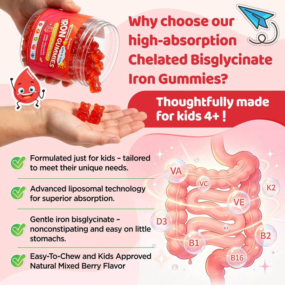 iron gummies for better energy