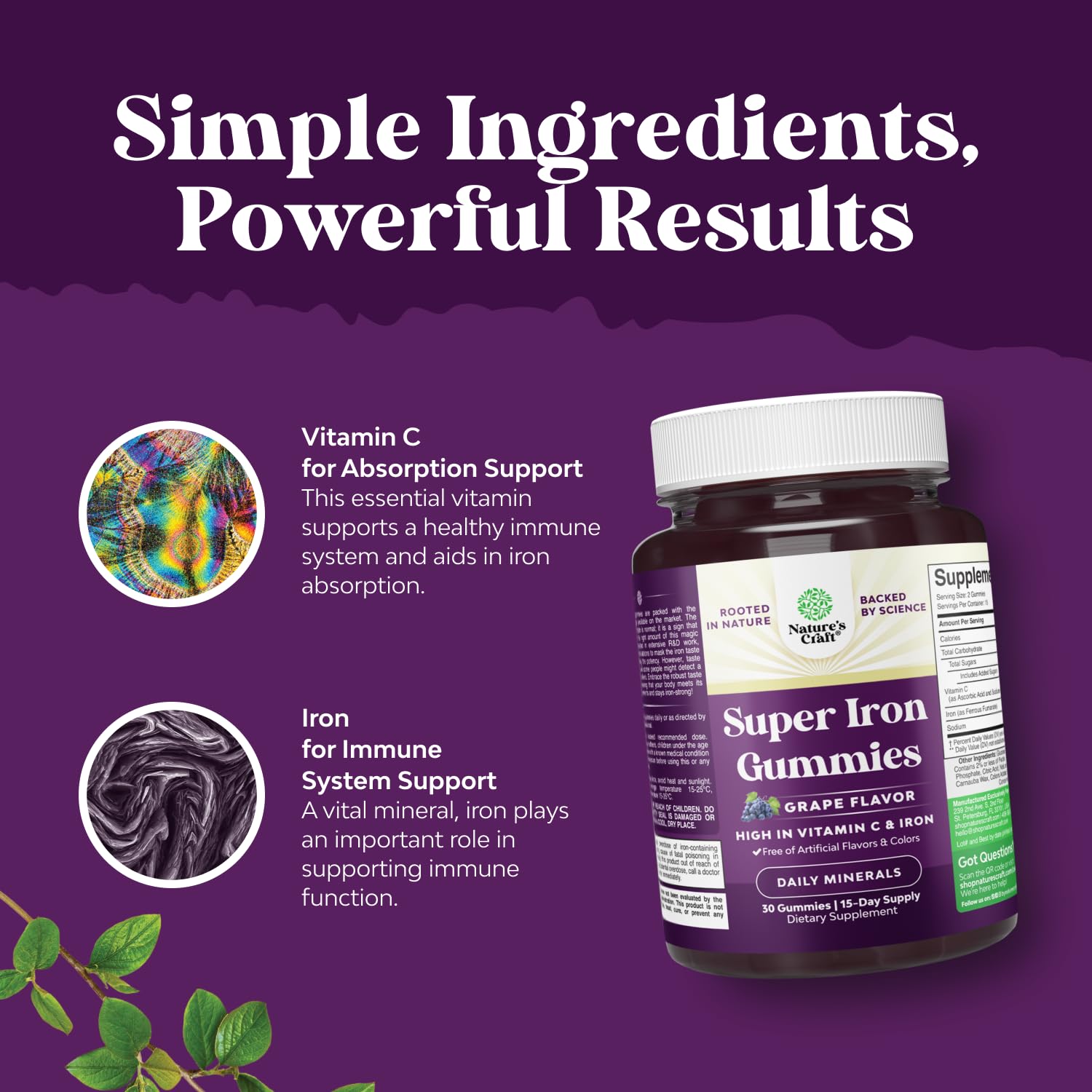 iron gummies for better health