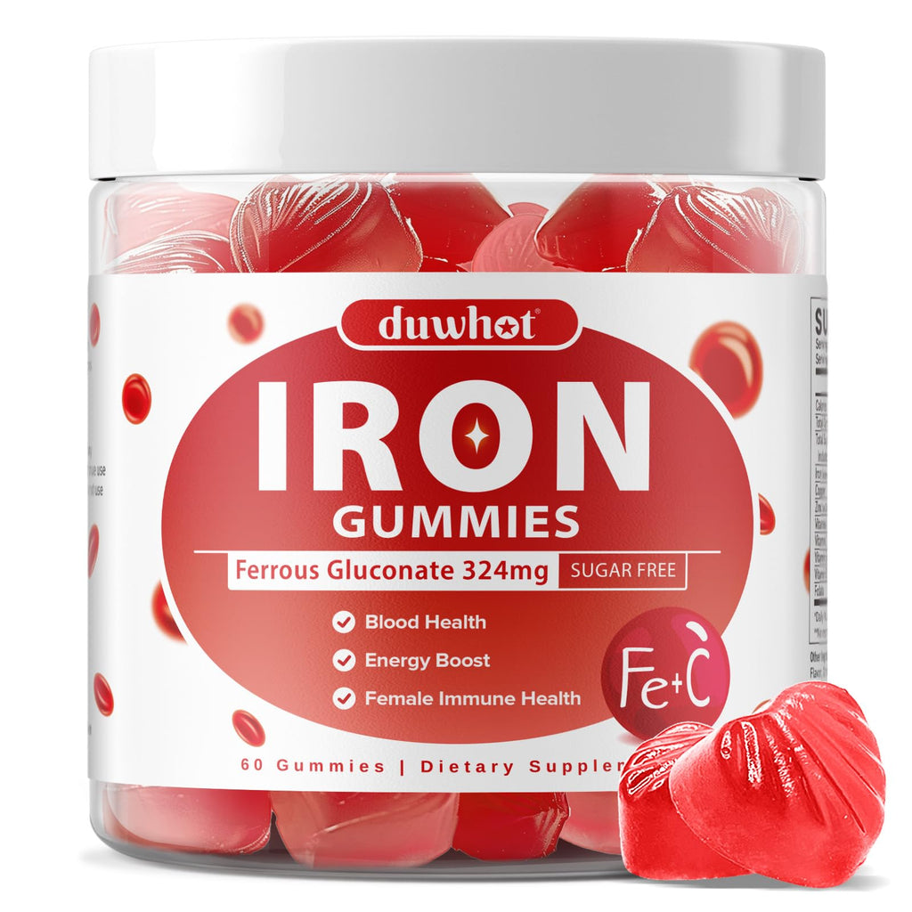 Iron gummies for daily energy