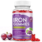 Iron gummies for daily nutrition