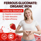 Iron gummies for daily wellness