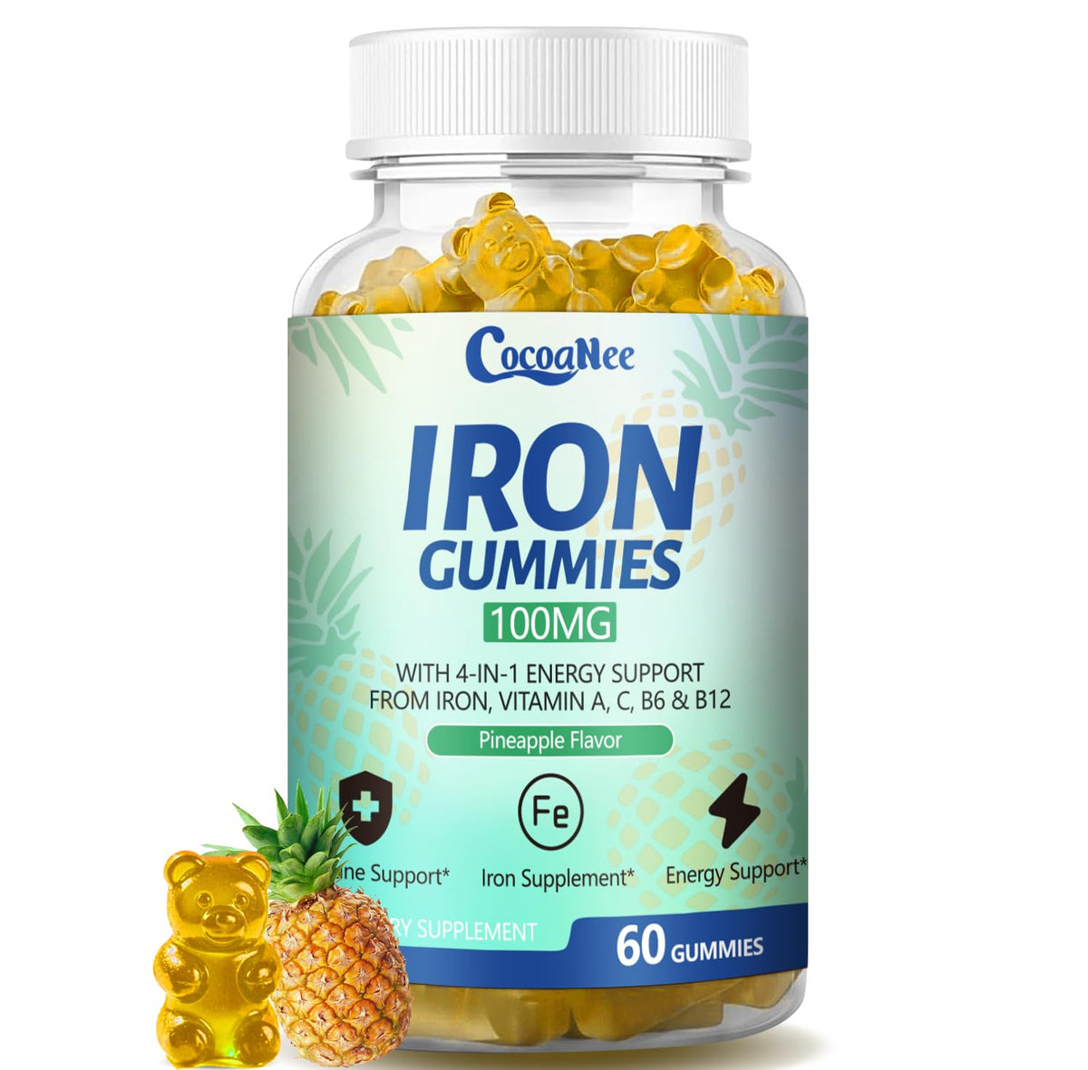 iron gummies for energy boost