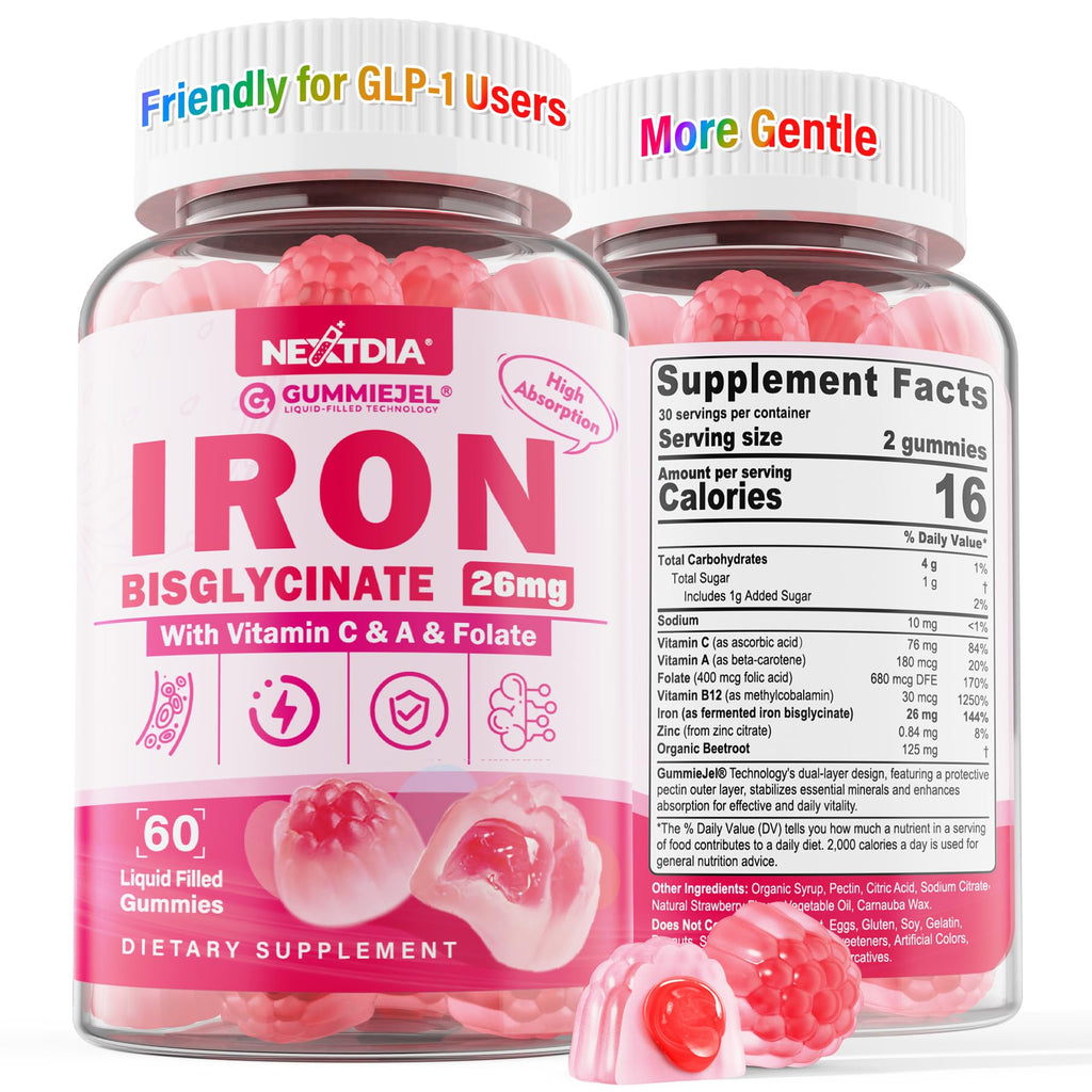 iron gummies for energy boost
