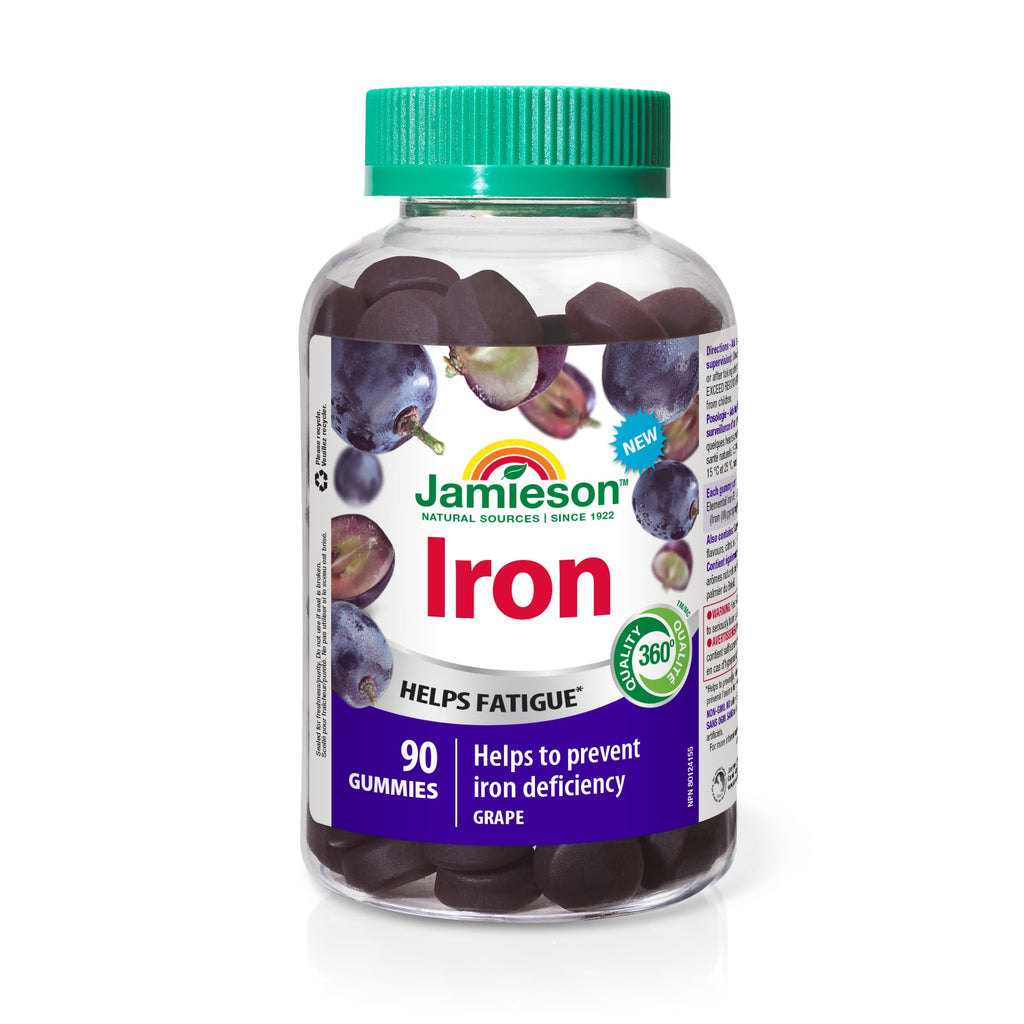 iron gummies for energy boost