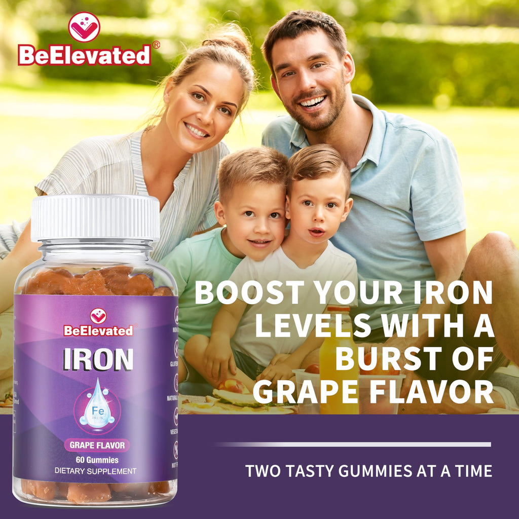iron gummies for energy boost