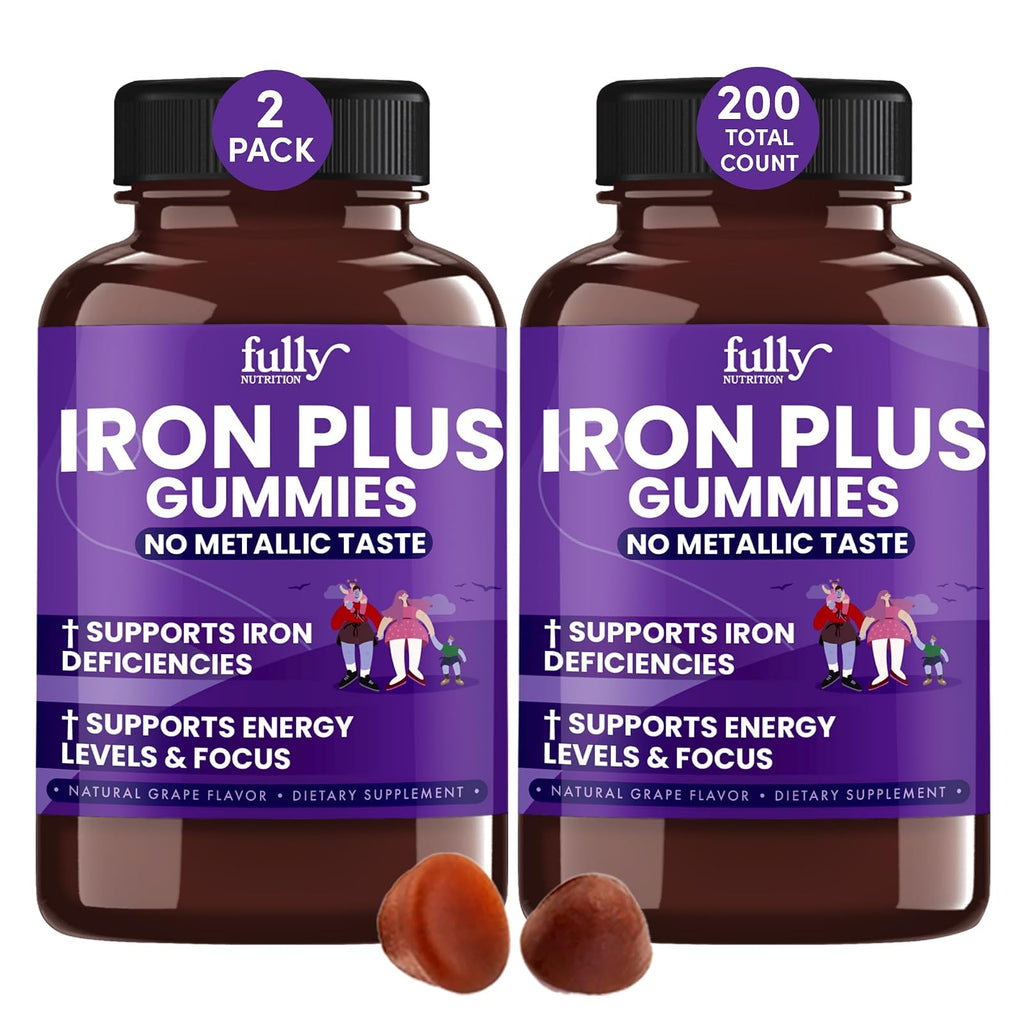 iron gummies for energy boost