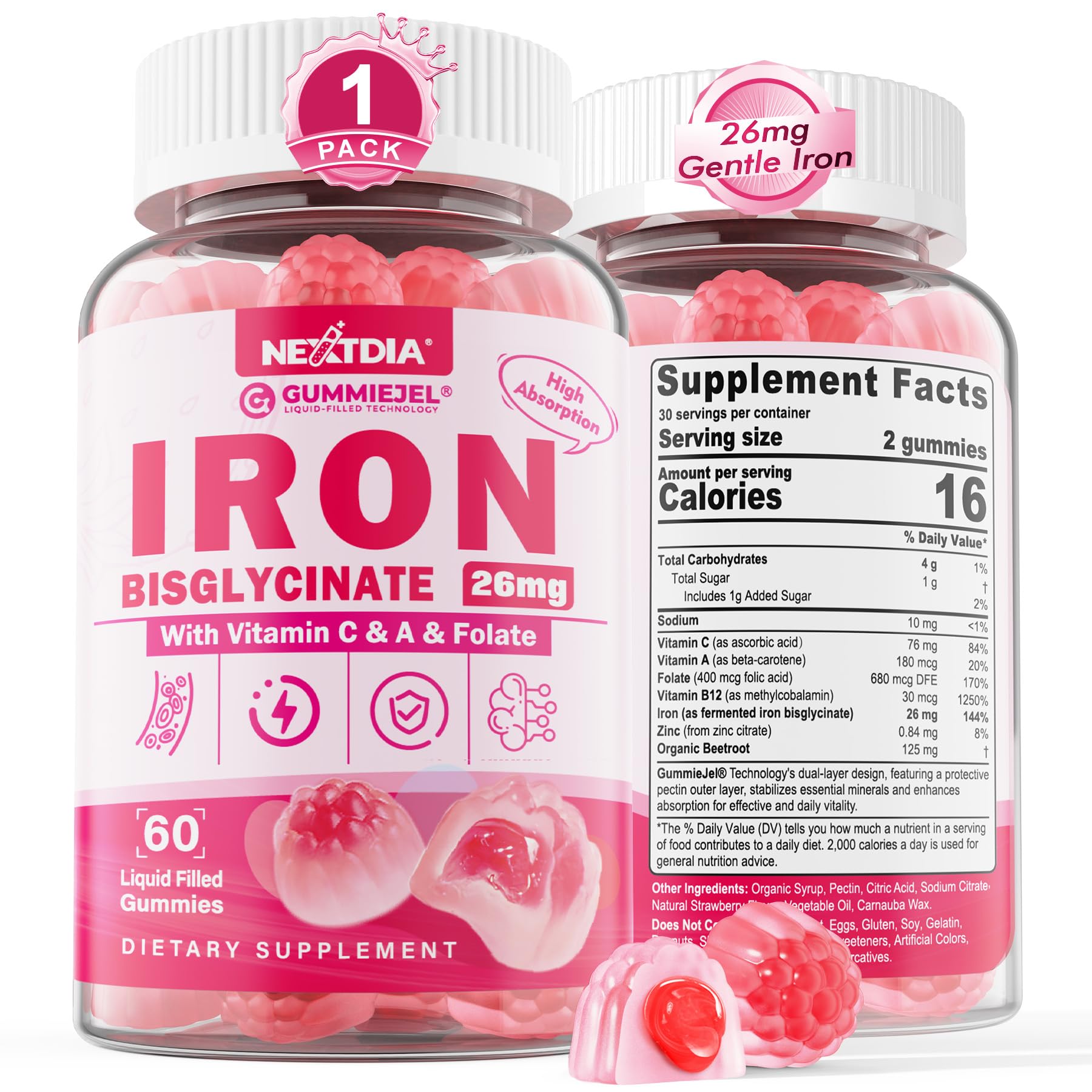 iron gummies for energy support