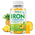 Iron gummies for energy support