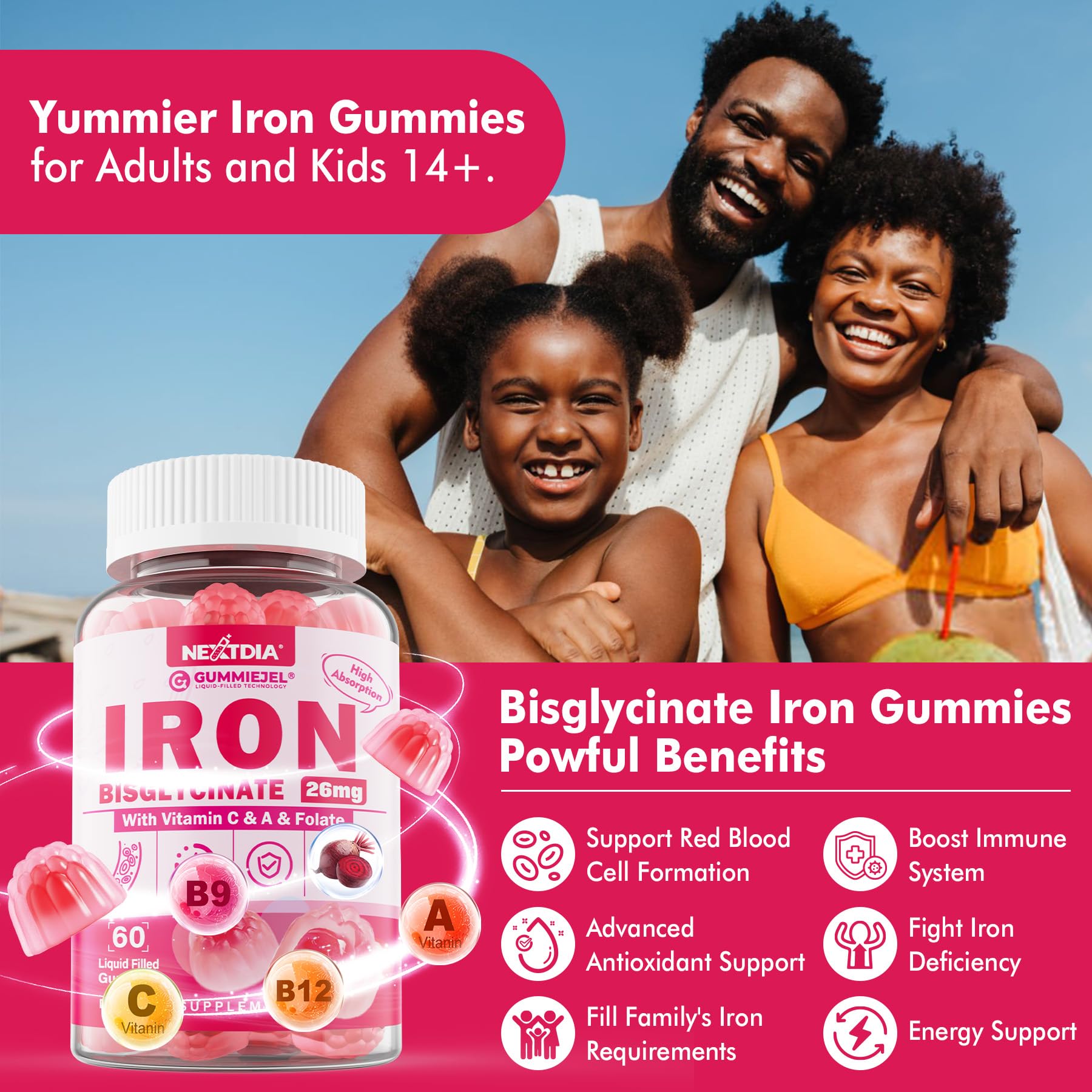 iron gummies for enhanced absorption