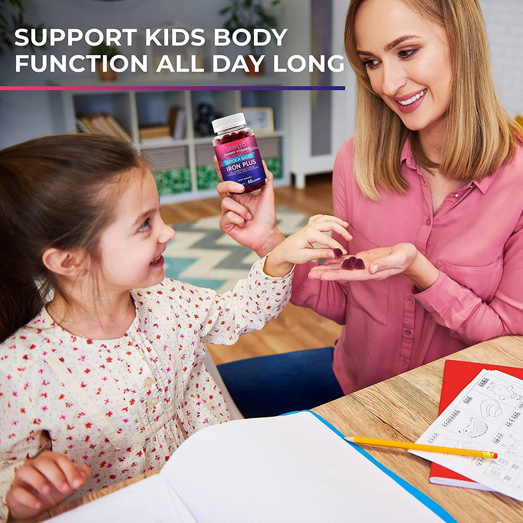 Iron gummies for enhanced vitality