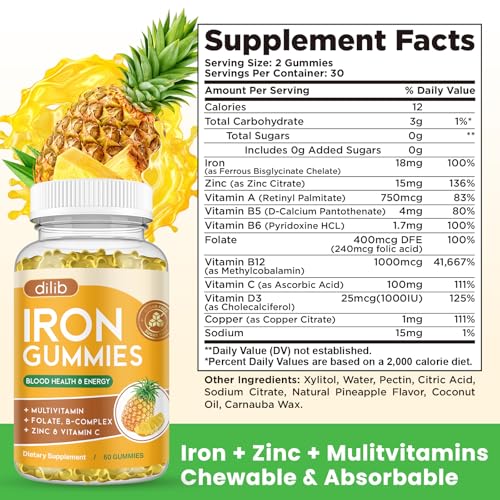 iron gummies for healthy blood