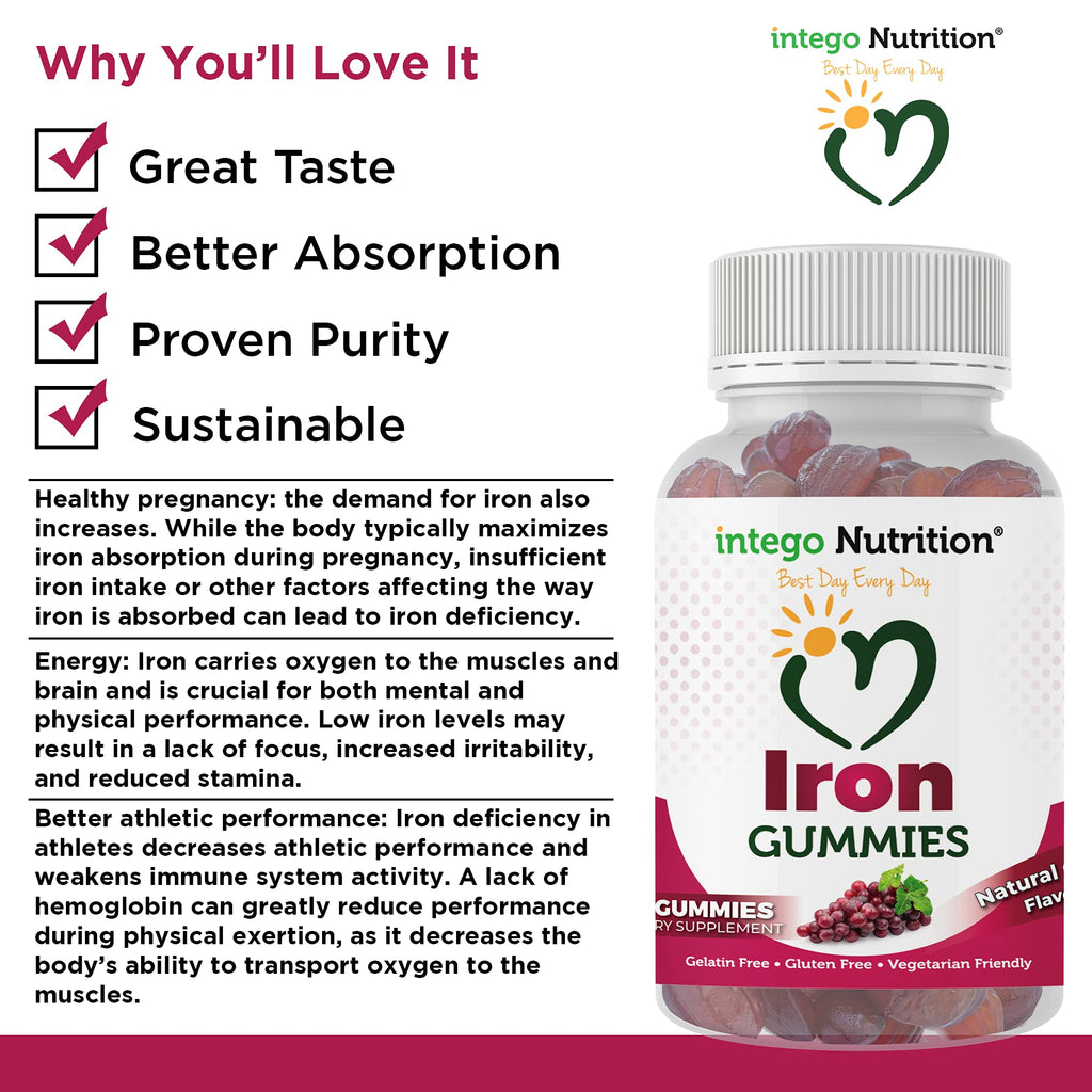 iron gummies for immune support