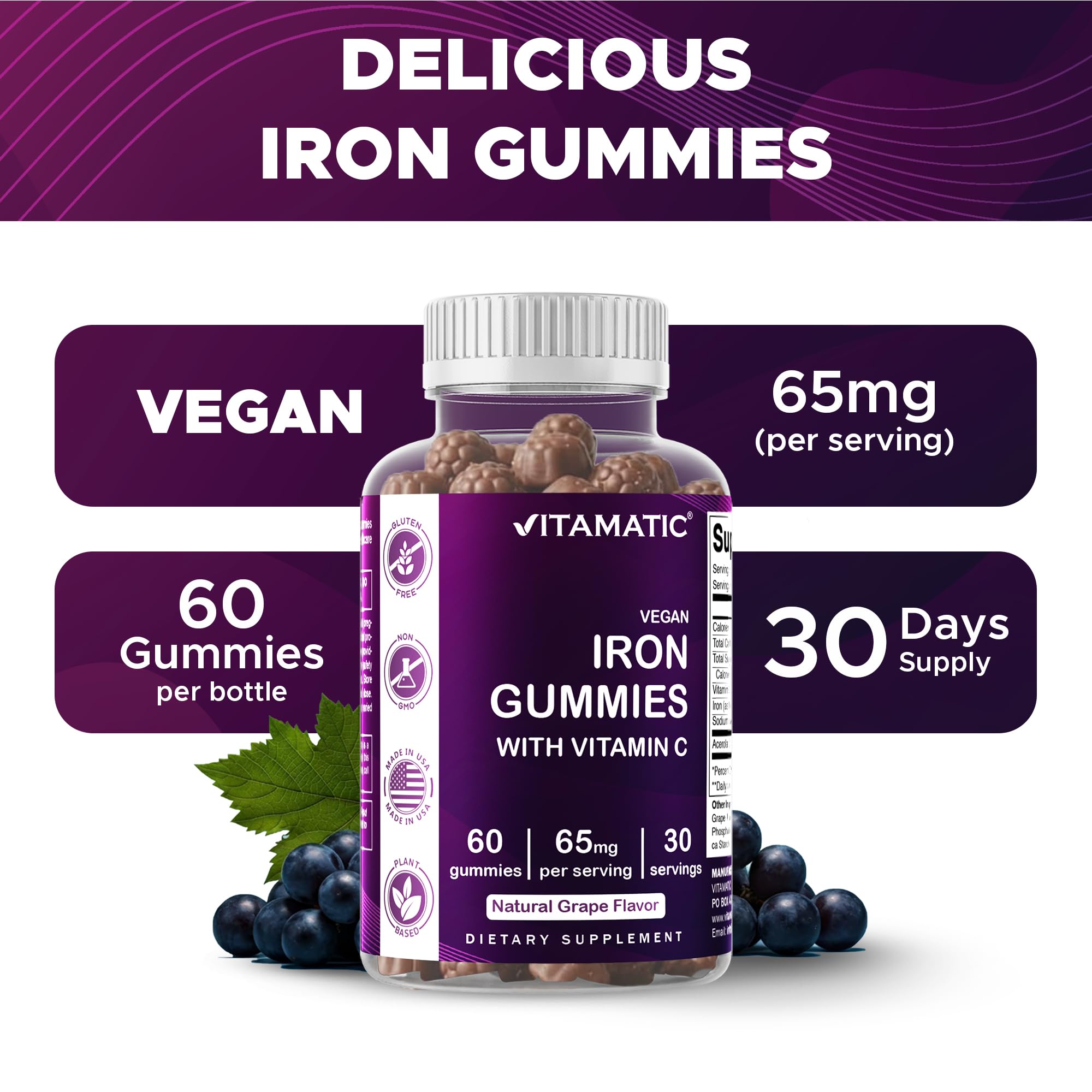 iron gummies for improved absorption