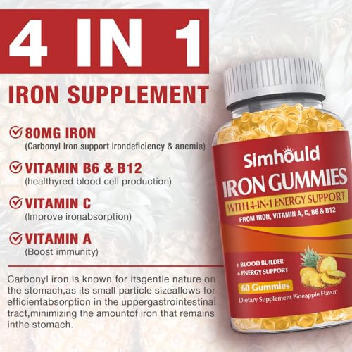 iron gummies for improved blood health