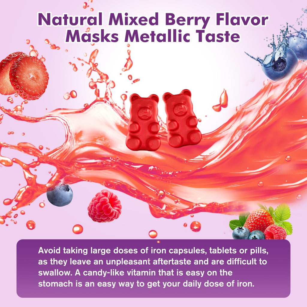 iron gummies for improved immune support