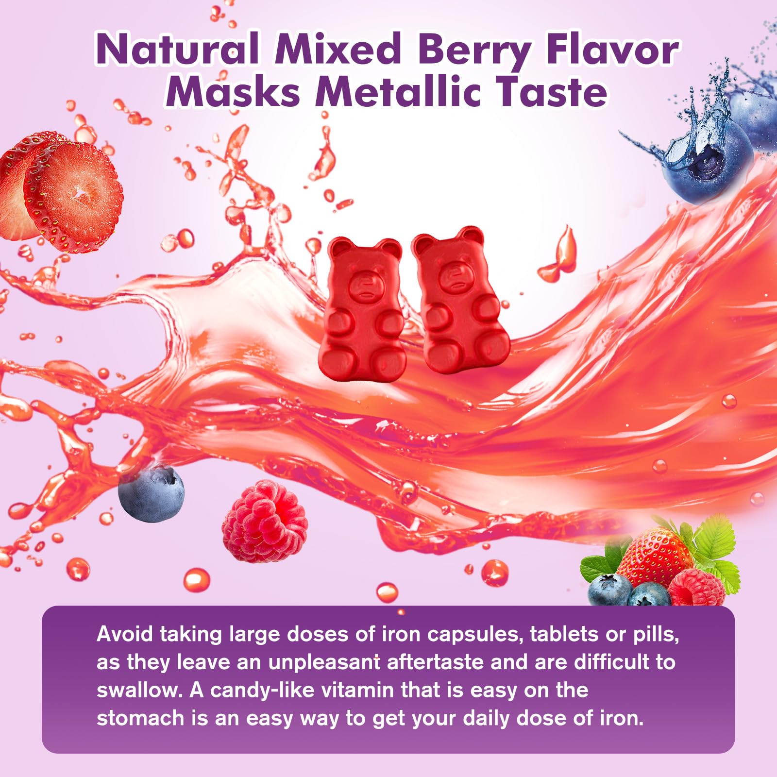 iron gummies for improved immune support