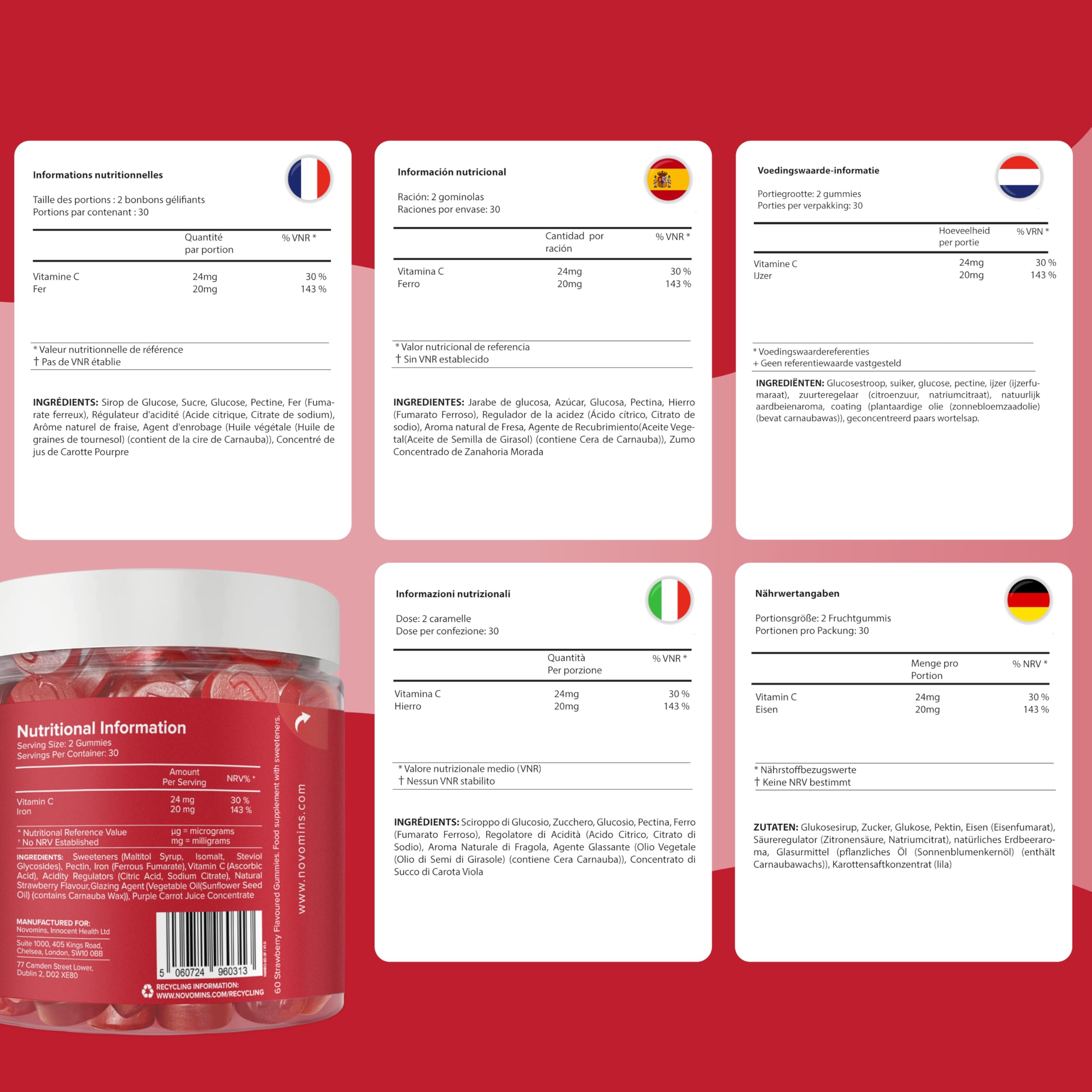 iron gummies for improved stamina