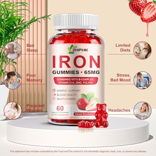 iron gummies for improved stamina