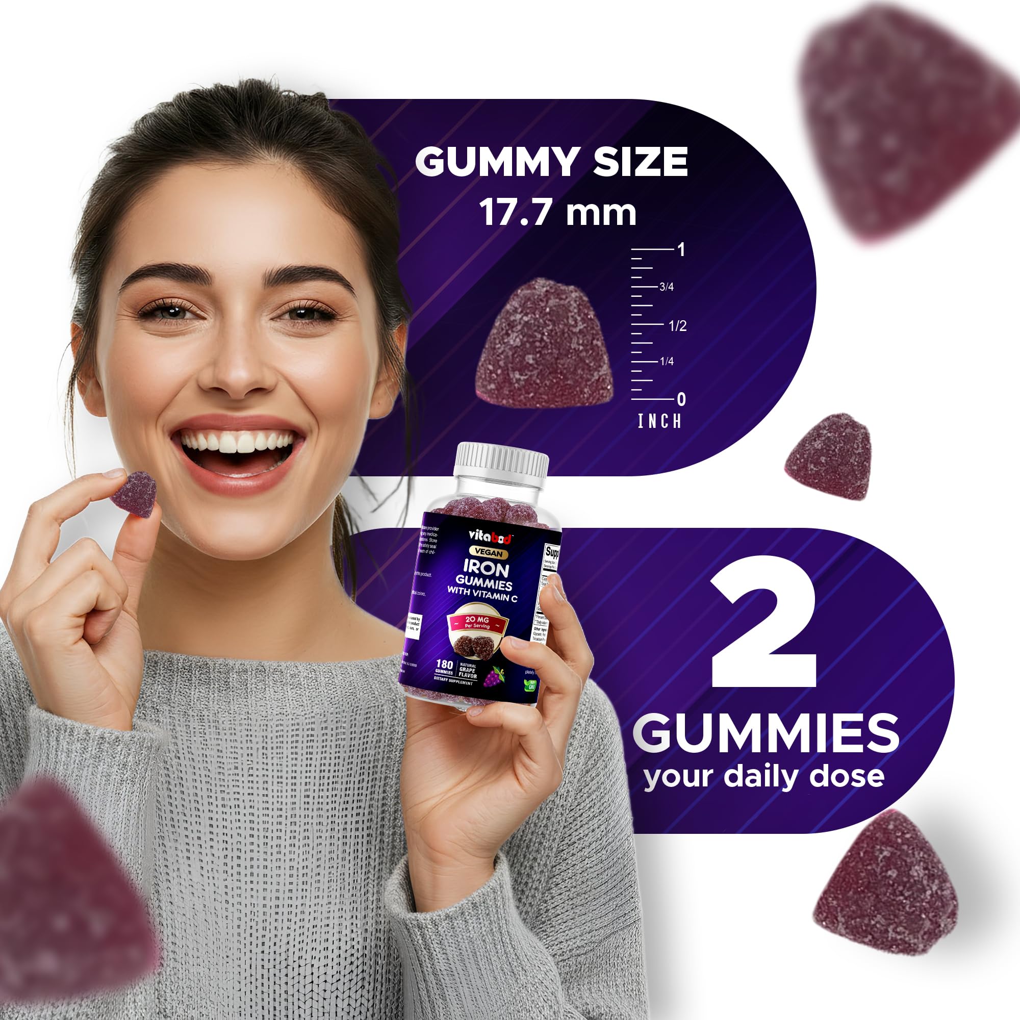 iron gummies for improved wellness