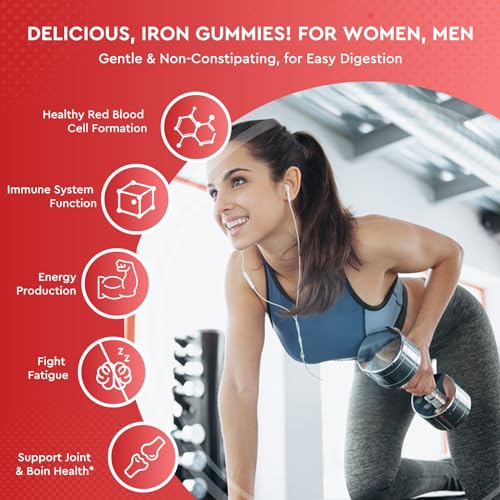 iron gummies for kids and adults