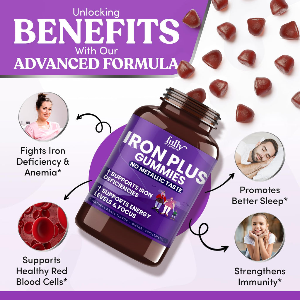iron gummies for kids health