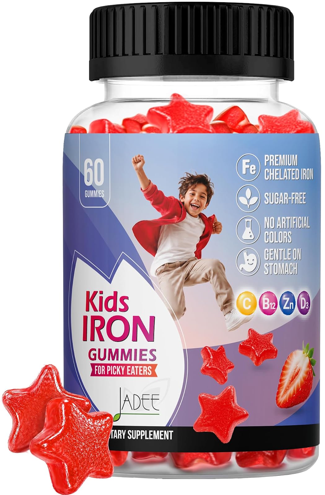 Iron gummies for kids health