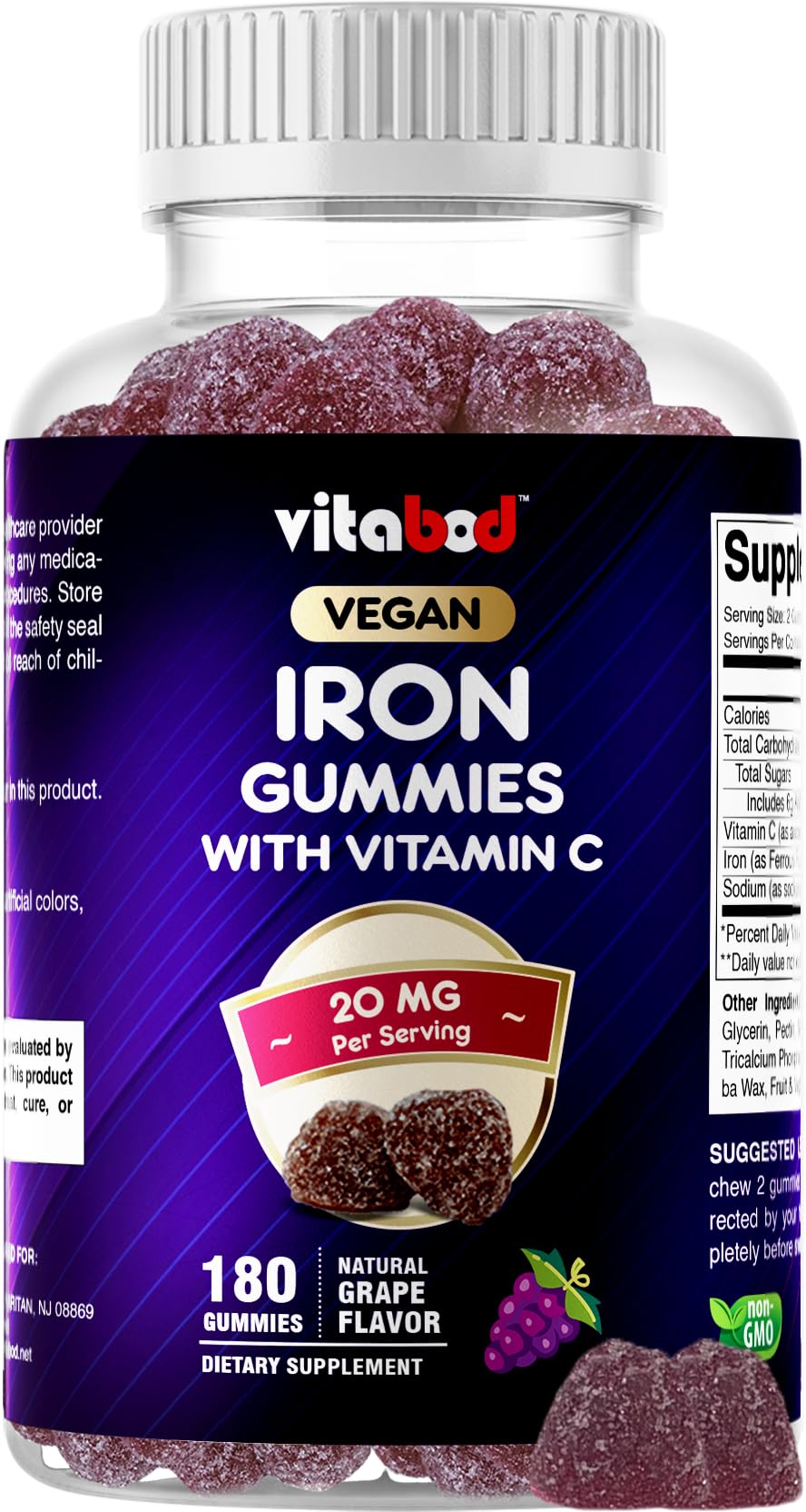iron gummies for men and kids