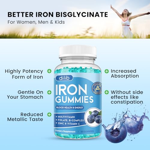 iron gummies for men and women