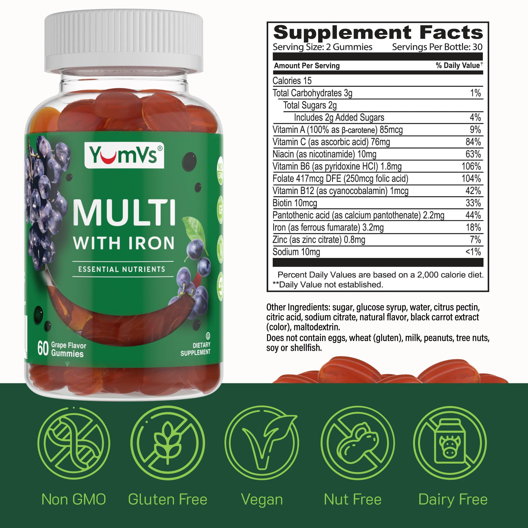 iron gummies for optimal wellness