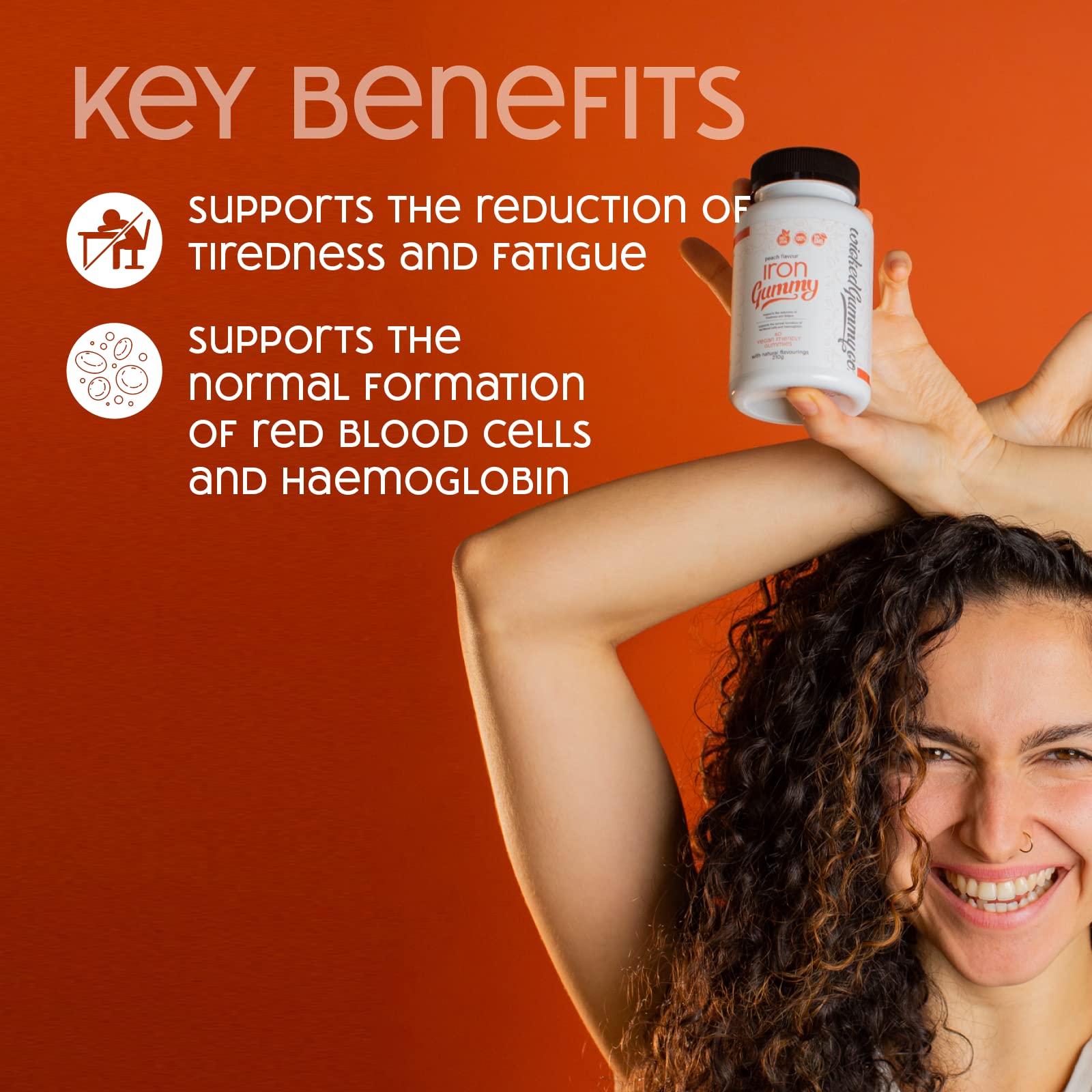 iron gummies for reduced fatigue