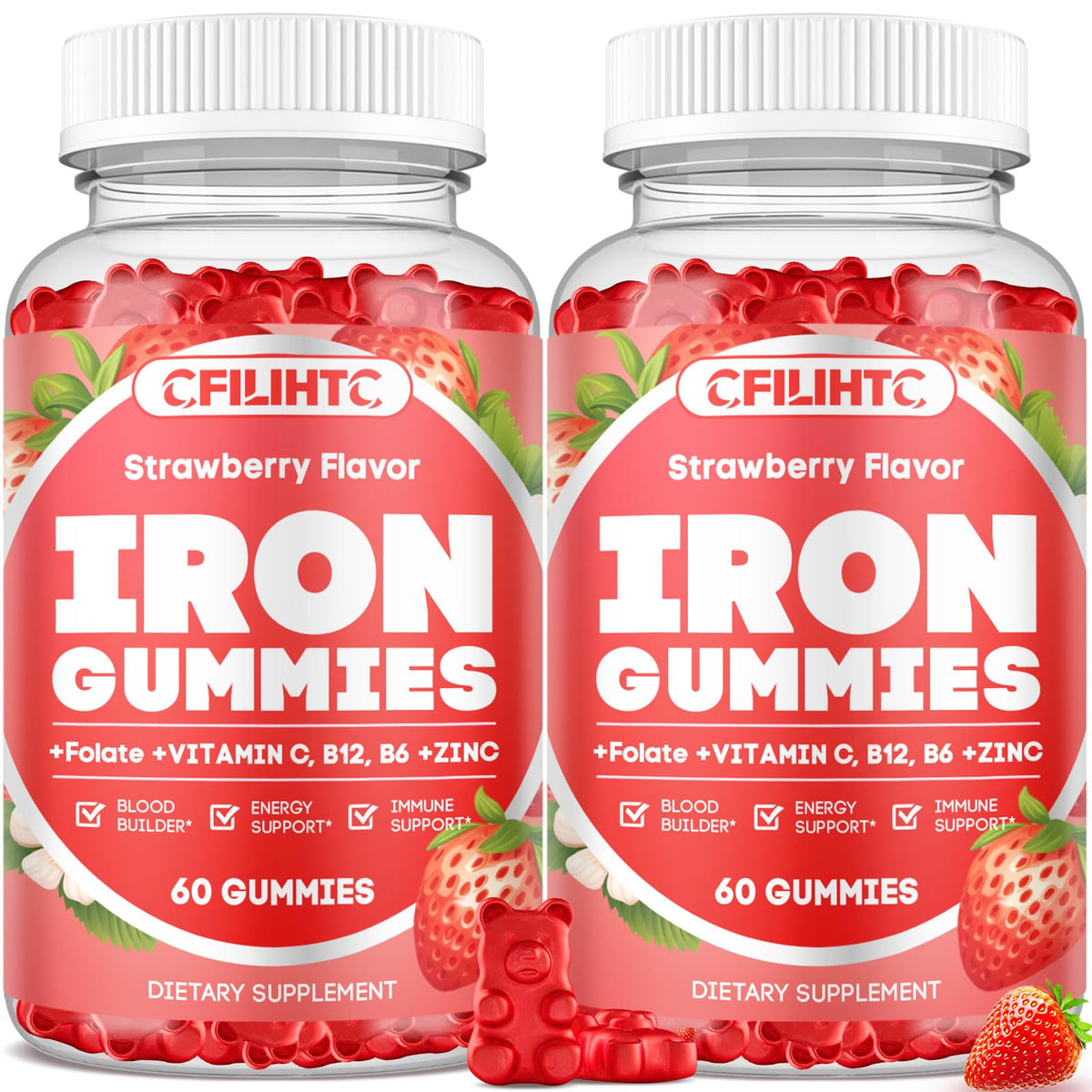 Iron gummies for women health