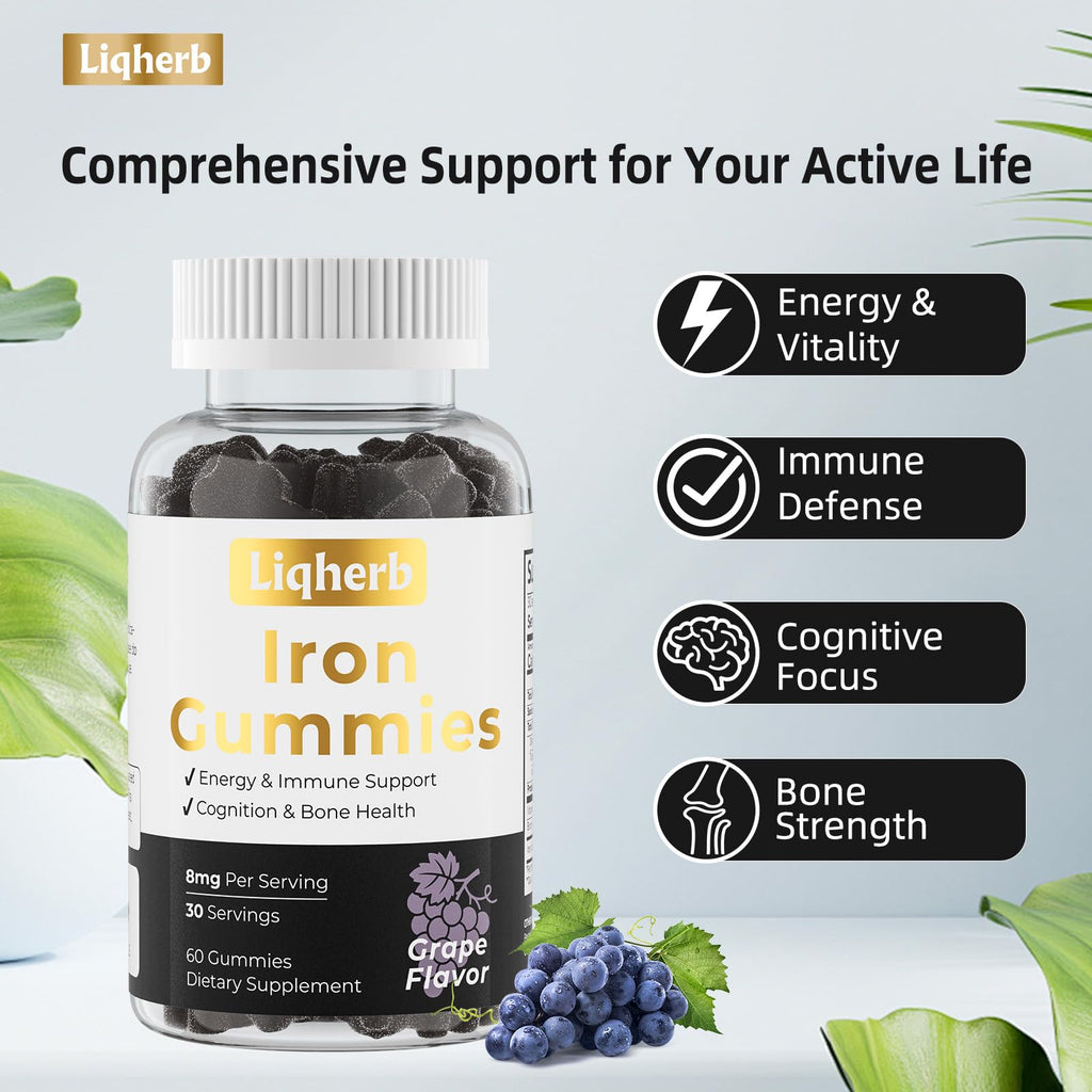 Iron Gummies support immune function
