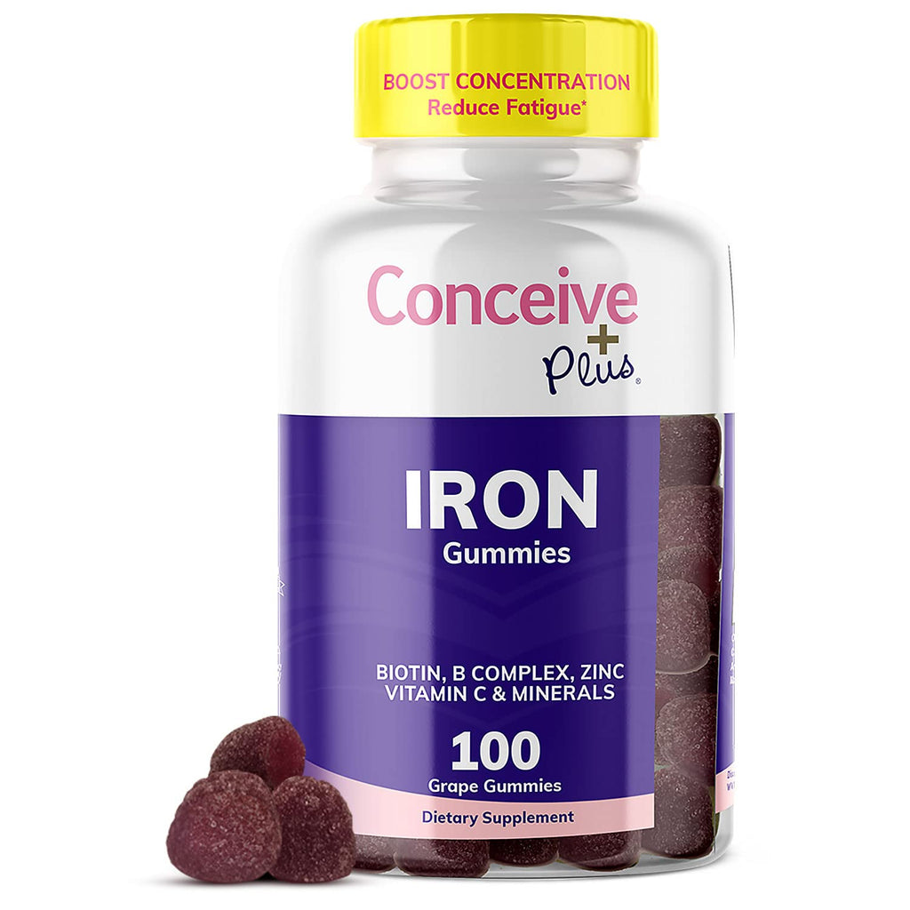 iron gummies with biotin and vitamin C