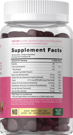 Iron gummies with vitamin b complex