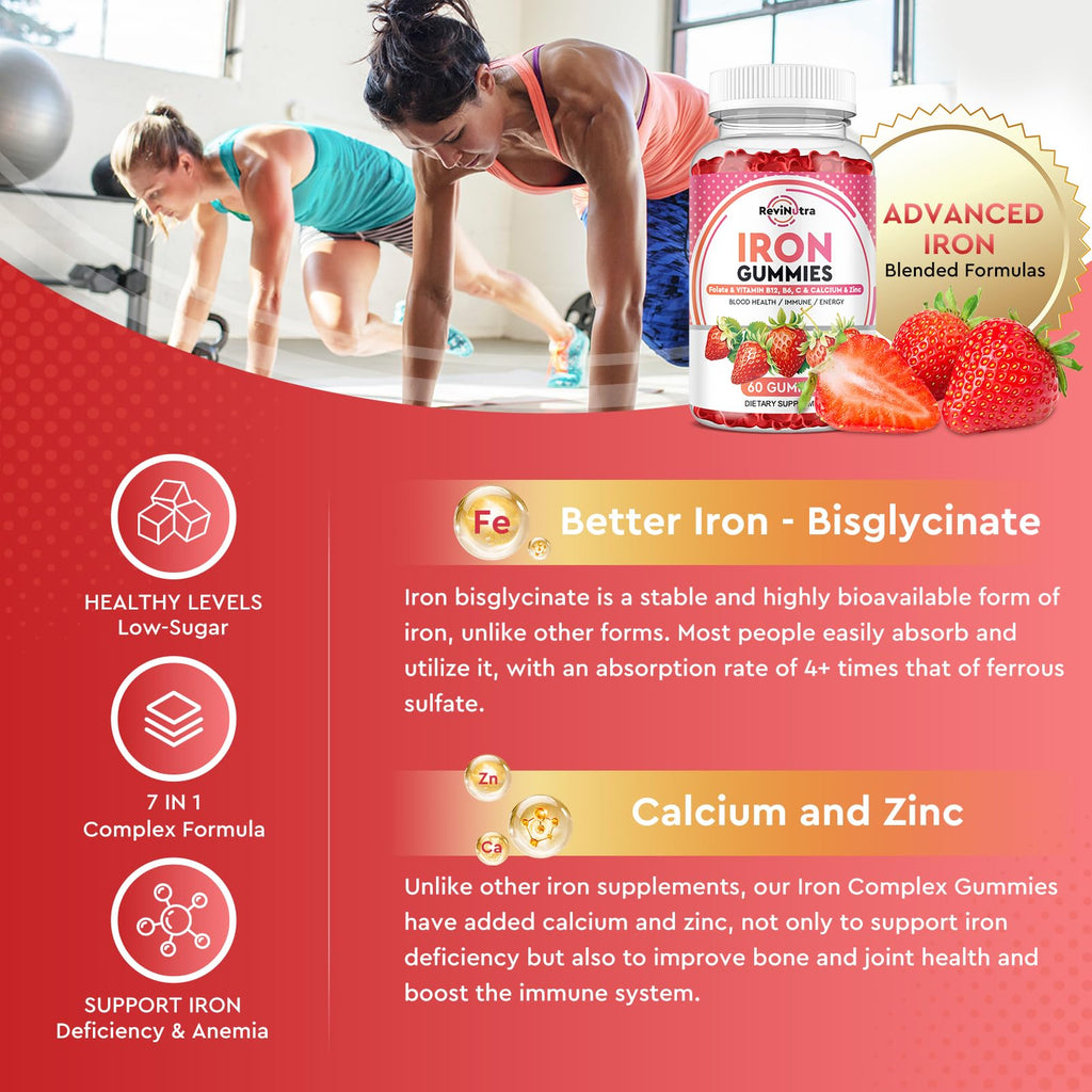 iron gummies with vitamin B12