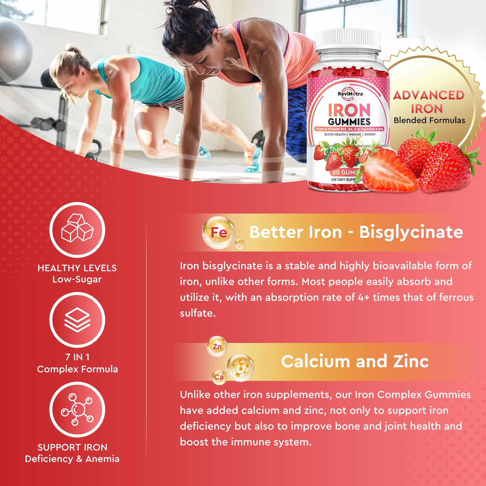 iron gummies with vitamin B12