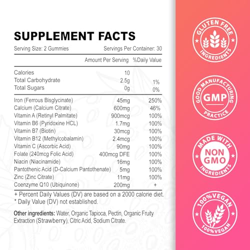 iron gummies with vitamin C boost