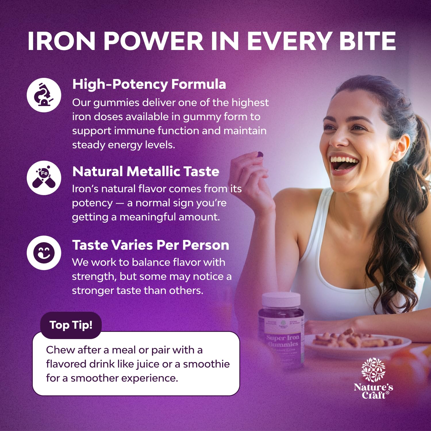 iron gummies with vitamin C