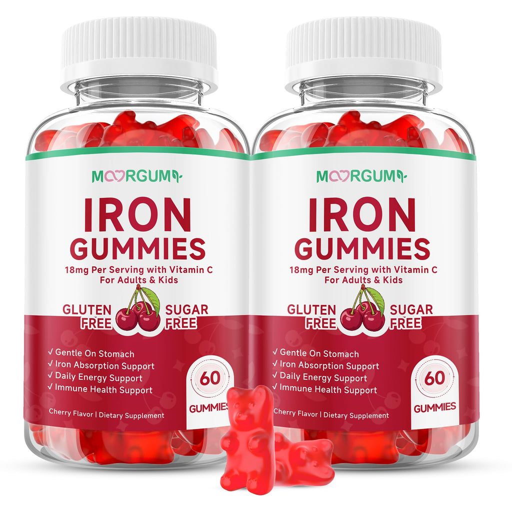 Iron gummies with Vitamin C