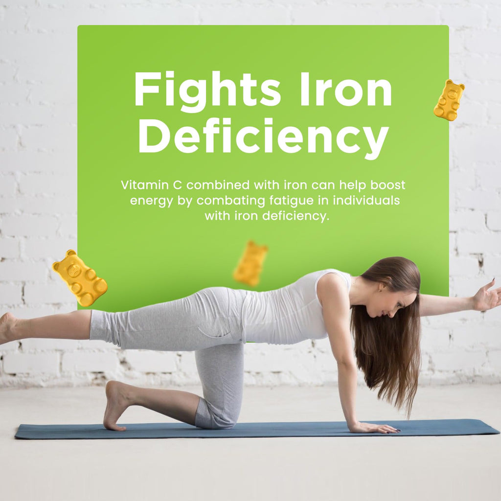 iron gummies with zinc and folate