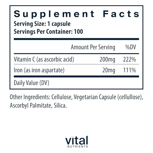 Iron Plus C with vitamin C benefits